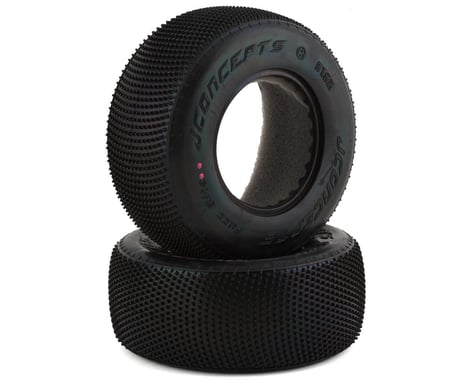 JConcepts Fuzz Bite Short Course Carpet Tires (2) (Pink) [JCO3192-010 ...