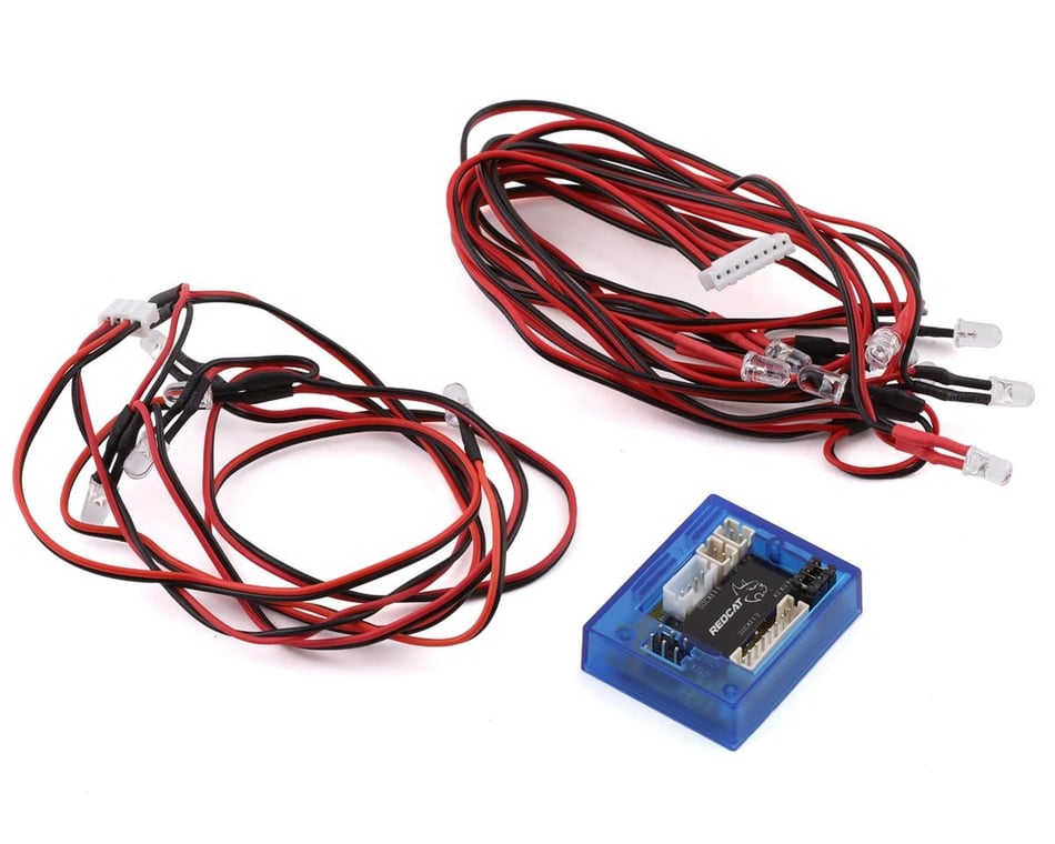 RC Lights E-flite Universal Red LED Light Kit - 2 Solid Red LEDs For RC ...