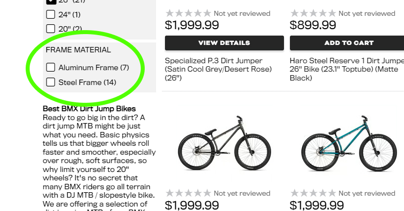 Bike Finder: DJ Components - Dan's Comp