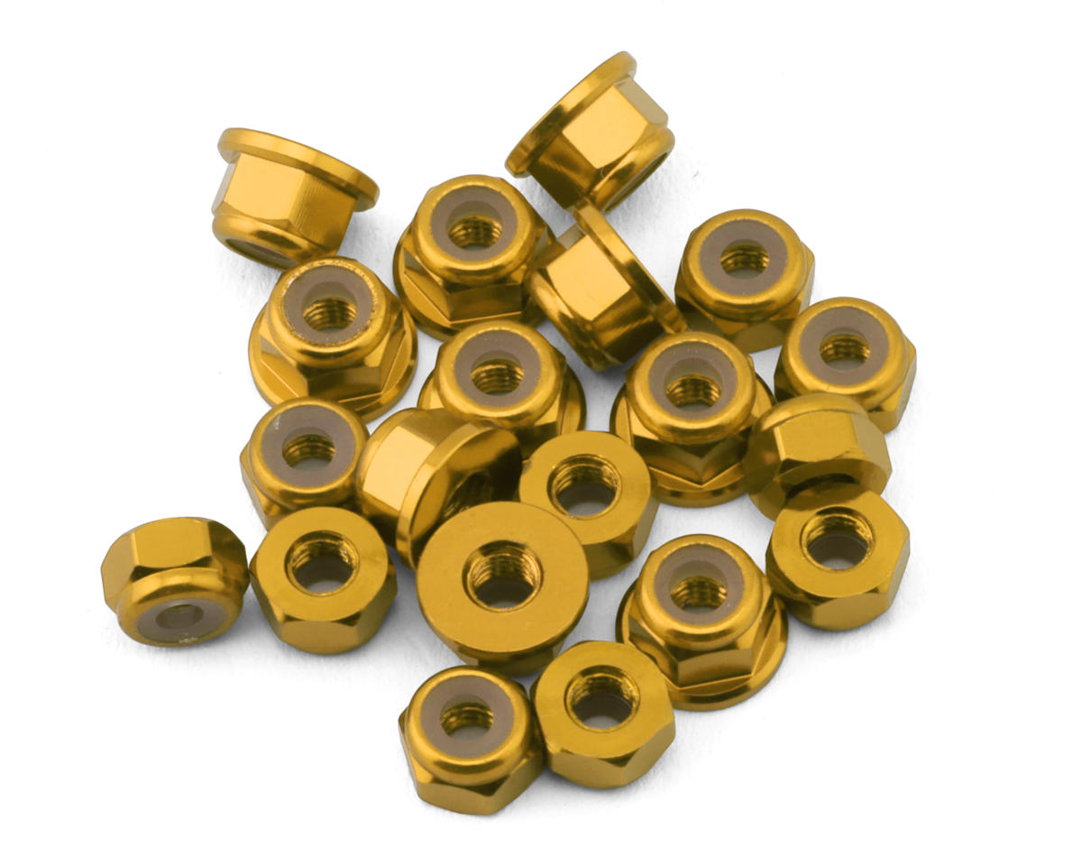 175RC Team Associated RC10B74.2D CE Aluminum Nuts Kit (Gold) [175-18576 ...