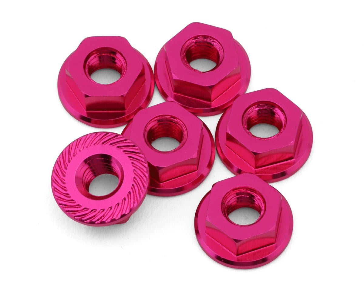 175RC Serrated Wheel Nuts for Traxxas® Slash® (6) (Pink) [175-18656 ...