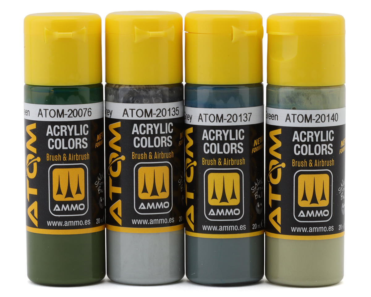 Ammo By Mig Atom RAF WWII Late Colors Airbrush Acrylic Paint Set ...