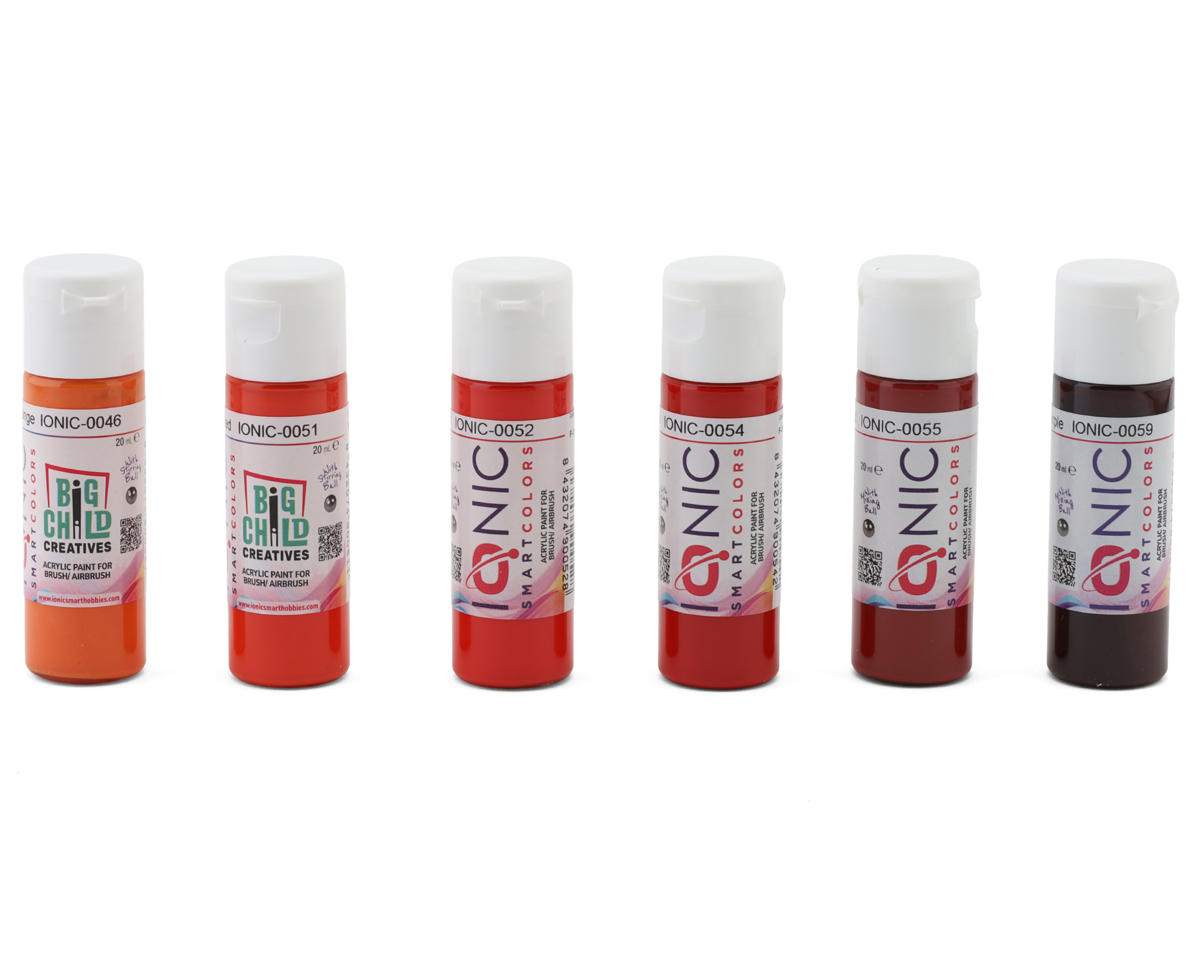 Ammo By Mig Ionic Essential Red Colors Airbrush Acrylic Paint Set ...
