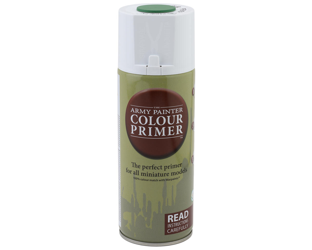 Army Painter Colour Primer Acrylic Hobby Paint Spray (Greenskin) (400ml ...