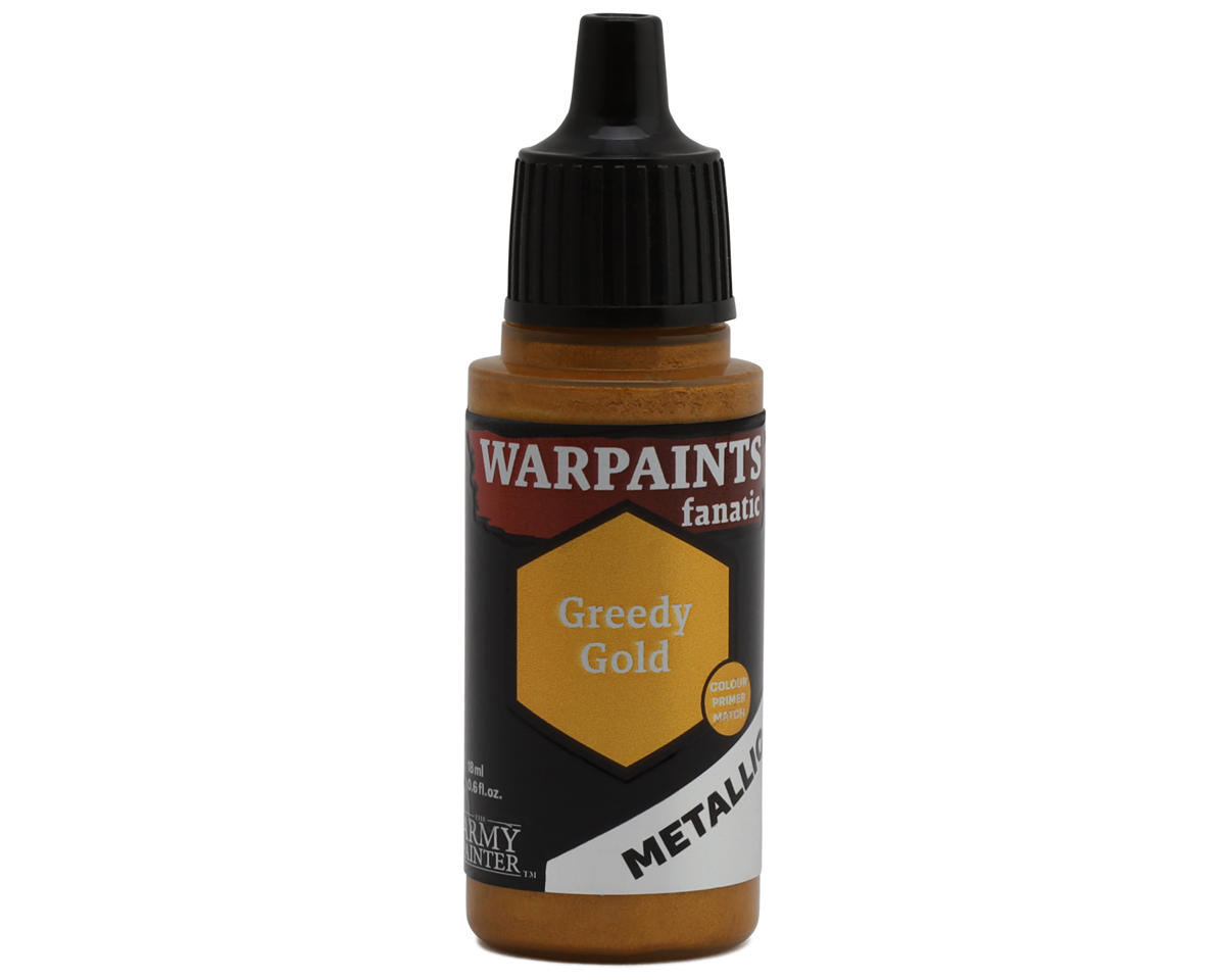 Army Painter Warpaints Fanatic Metallic Acrylic Hobby Paint (Greedy ...