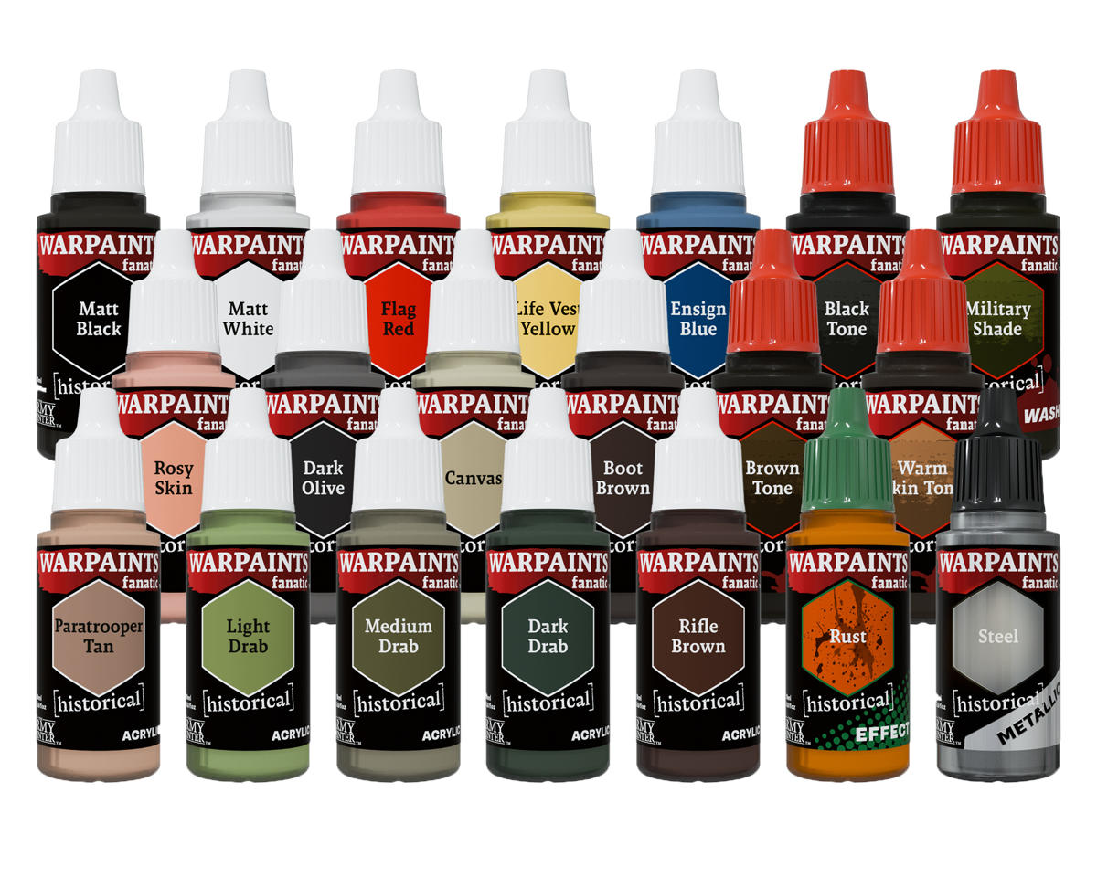 Army Painter Historical WWII American Paint Set (20) (18ml) [AMYWP8082 ...
