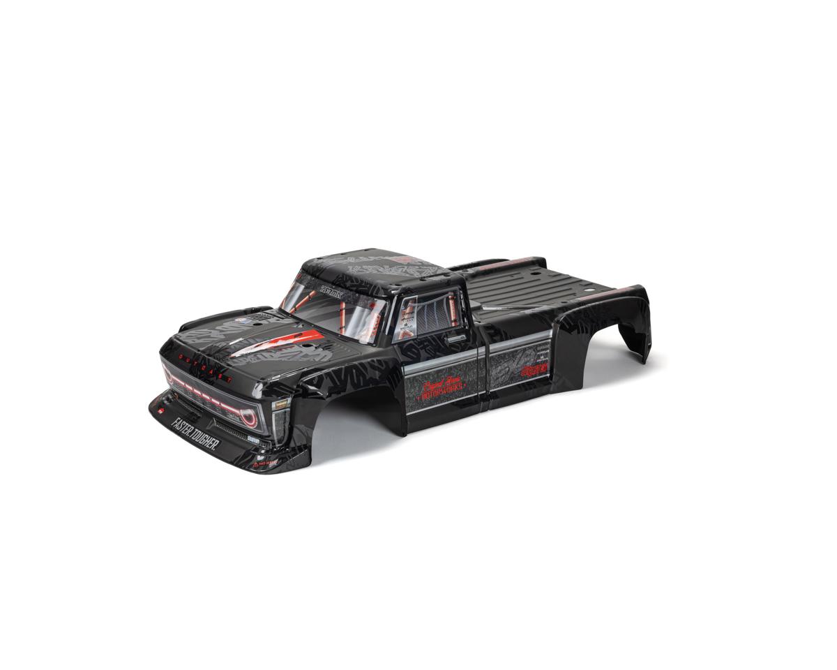 Arrma 1/5 OUTCAST 8S Painted Decaled Trimmed Body Black [ARA409012 ...