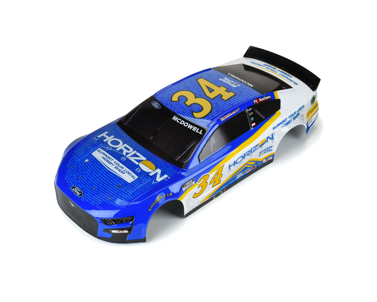 Arrma Infraction 6S BLX #34 Ford Mustang NASCAR Pre-Painted Body ...