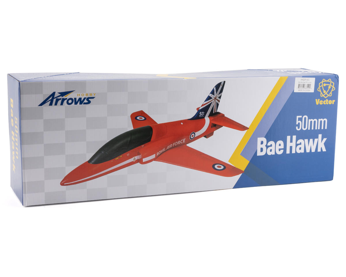 Arrows Hobby Bae Hawk 50mm EDF PNP Electric Airplane (661.5mm) [ARH020P ...