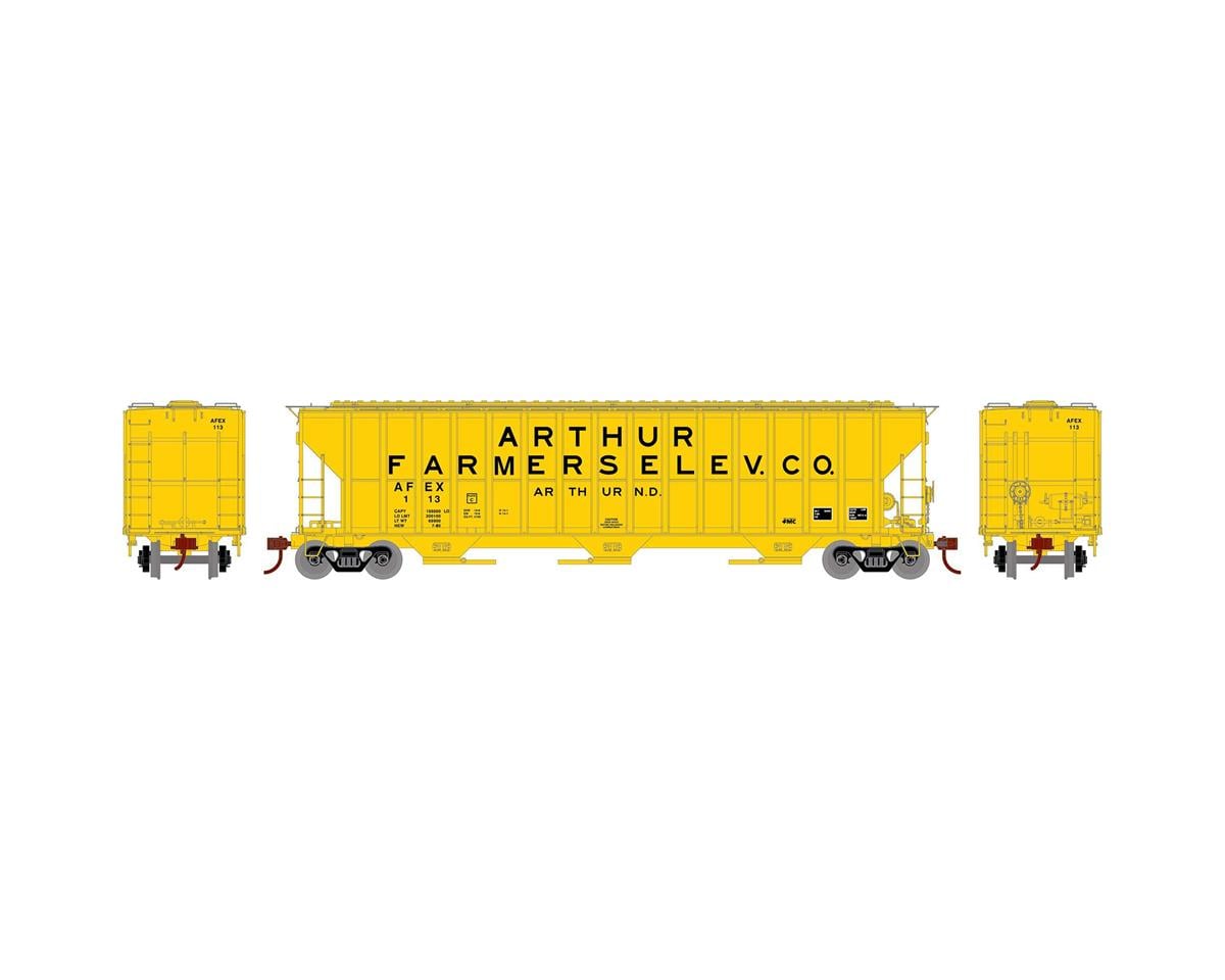 Athearn HO RTR FMC 4700 Covered Hopper, AFEX #113 [ATH81578] - HobbyTown