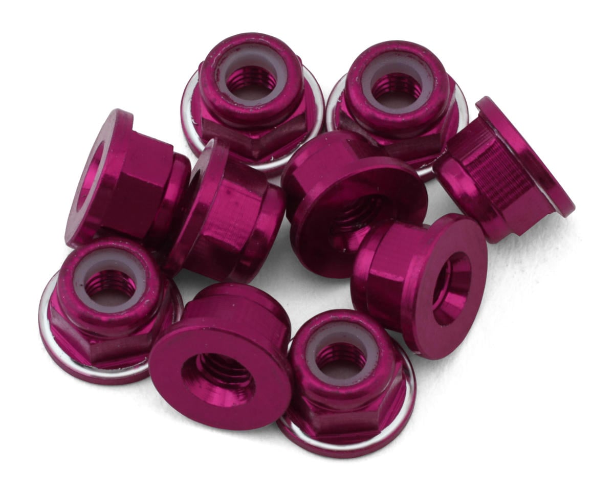 Avid RC 3mm Ringer Flanged Aluminum Locknut (Pink) (10) [AVD10100-PNK ...