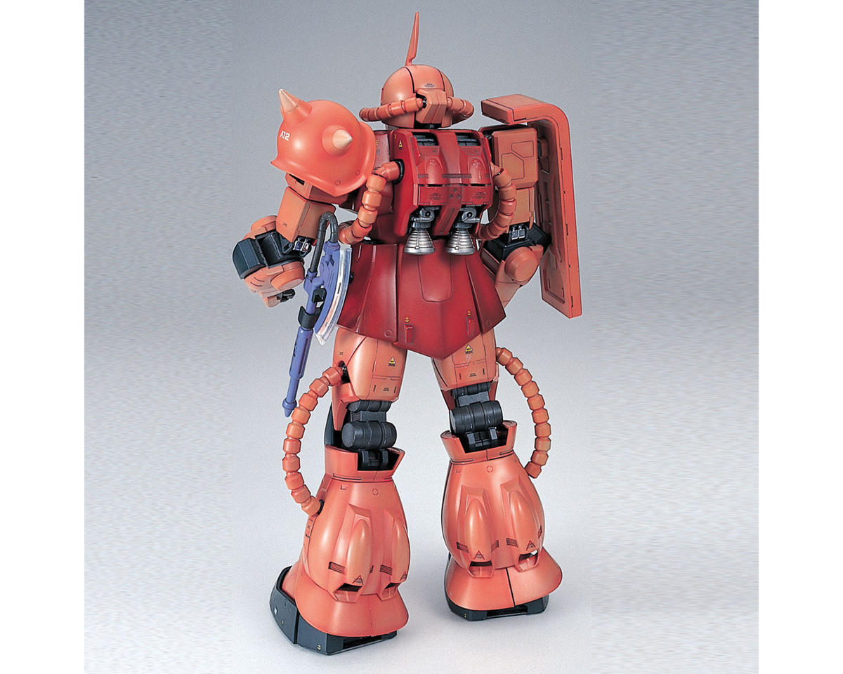 Bandai 1/60 PG MS-06S Char's Zaku II "Mobile Suit Gundam" Plastic Model ...
