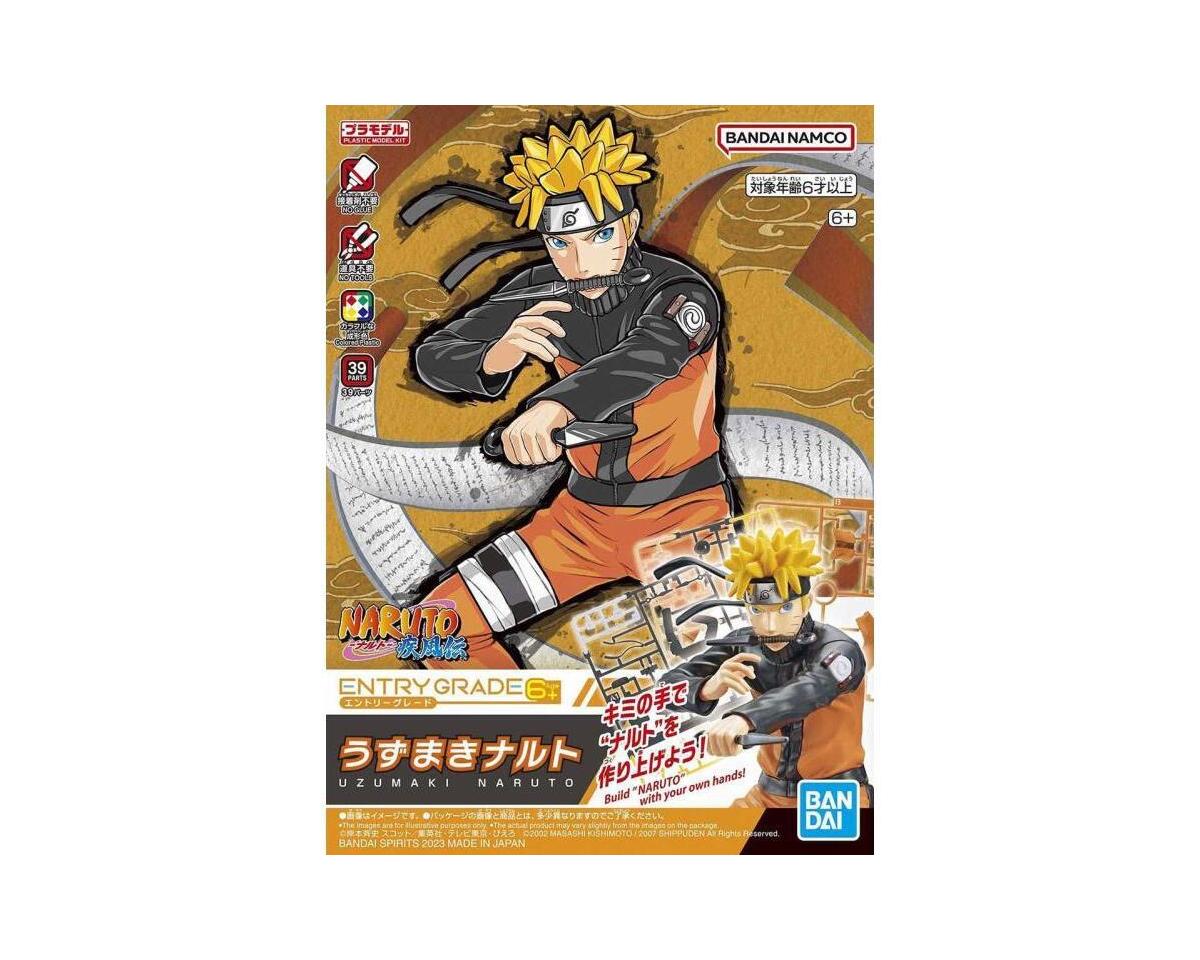 Bandai Entry Grade Uzumaki Naruto (3L) "Naruto" Plastic Model Kit ...