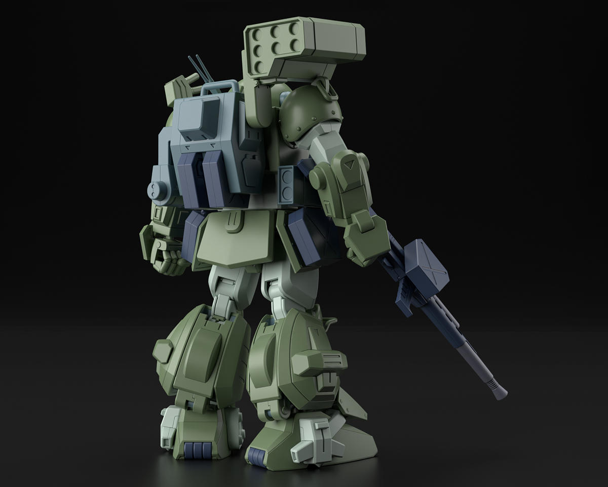 Bandai HG Scopedog Turbo-Custom "Armored Trooper Votoms" Model Kit ...