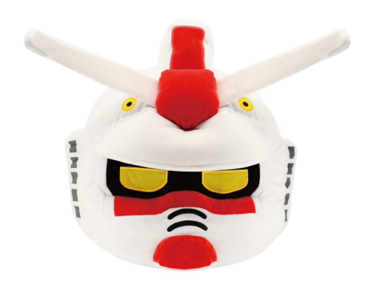 Bandai Gunpla-Kun's Big Head "Mobile Suit Gundam" Nui Plush Pillow ...
