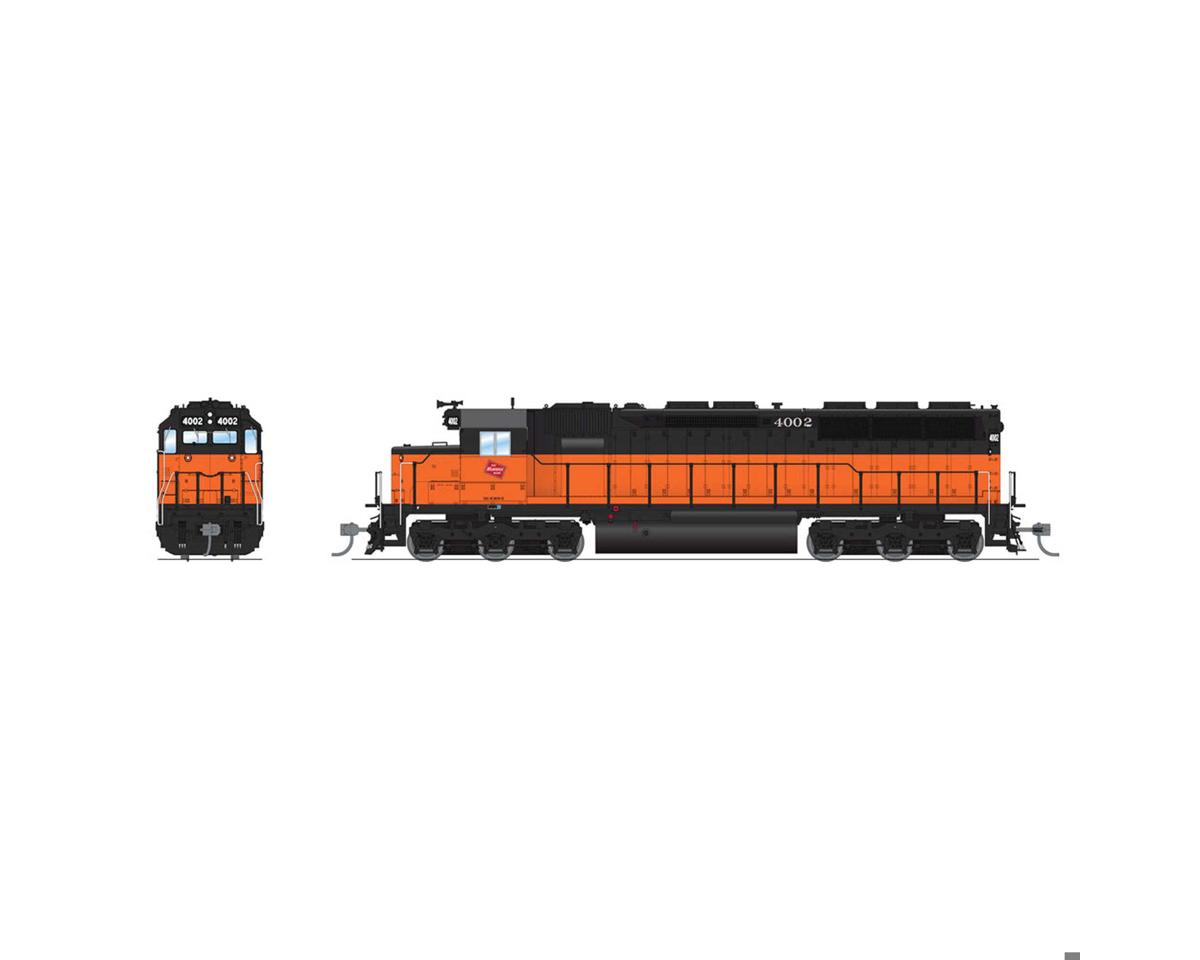 Broadway HO EMD SD45 Locomotive, MILW 4002, Delivery Scheme with ...