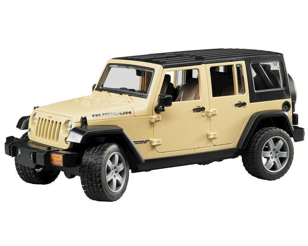 Bruder Toys BTA02525 Bruder Jeep Wrangler Unlimited Rubicon - Colors ...