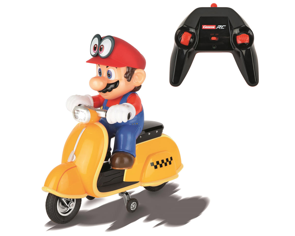 Carrera 2.4GHz Super Mario Odyssey™ Scooter 1/18 R/C Car (Mario ...
