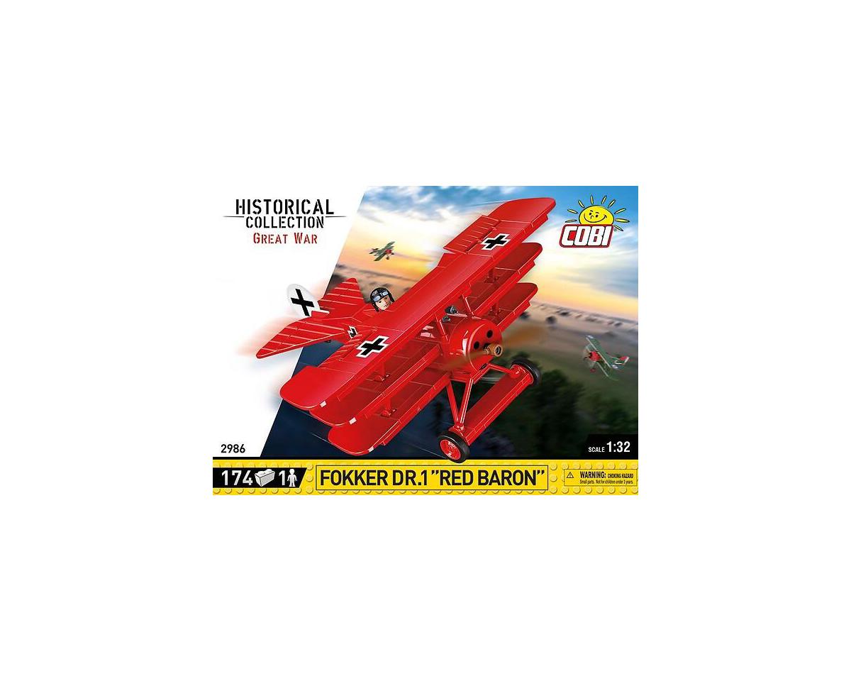Cobi 174Pcs Hc Great War Fokker Dr1 Red Baron [COI2996] - HobbyTown