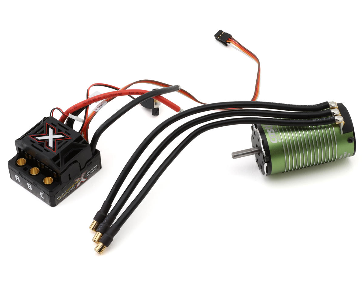 Castle Creations Monster X 1/8 Brushless Combo (2650kV) w/1512 V2 ...