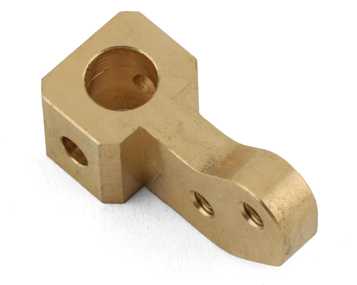 Custom Works Enforcer 7 Brass Steering Block (0.5oz) [CSW3204] - HobbyTown