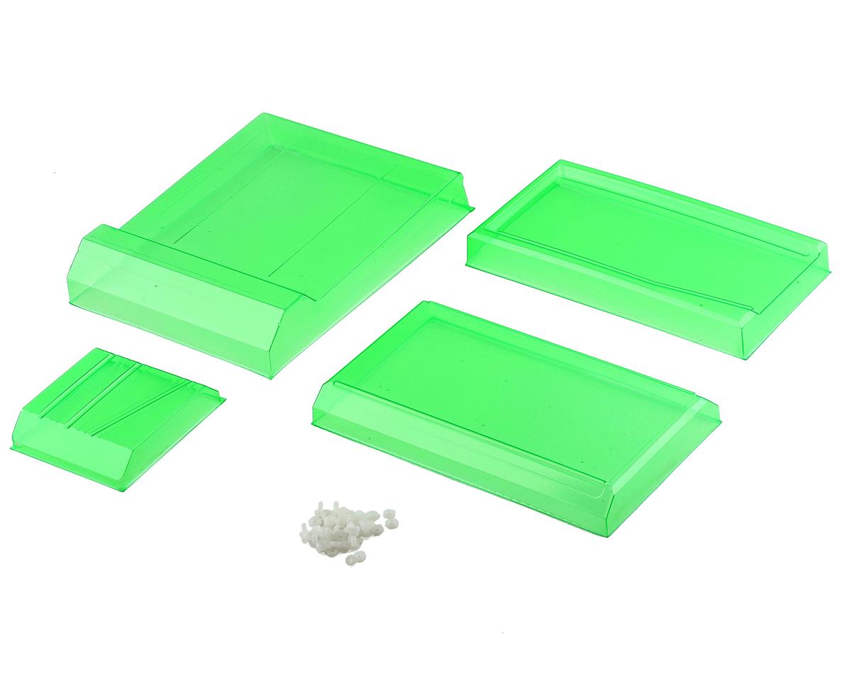 Custom Works 6x6" Flat Sprint Top Wing w/Mounts [CSW9136] - HobbyTown