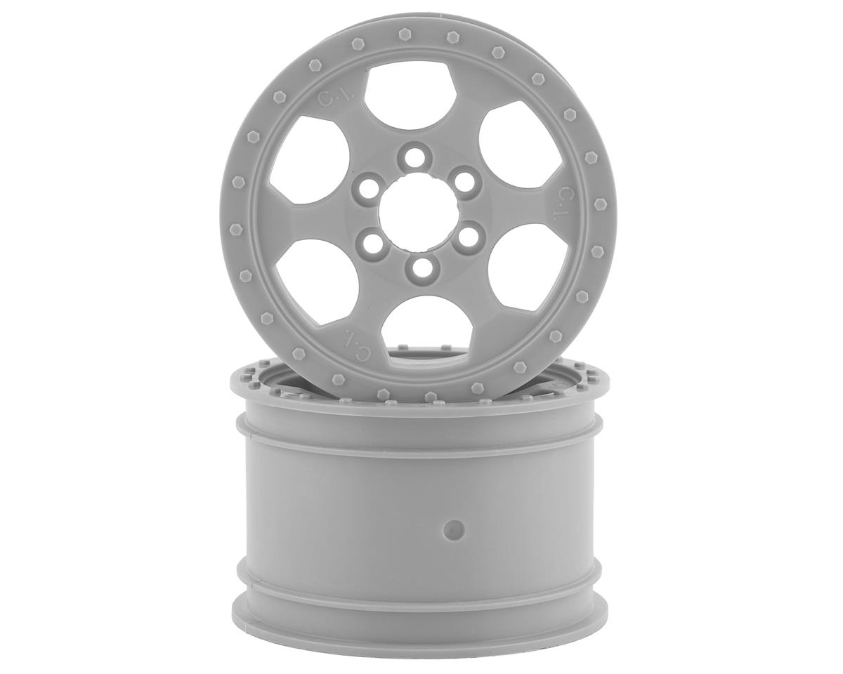 Crawler Innovations Double Deuce 6 Bolt 2.2 Crawler Wheel (Silver) (2 ...
