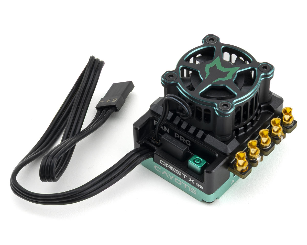 Cayote Crest X Evo 1/10 160A Sensored Brushless Mod Competition ESC ...