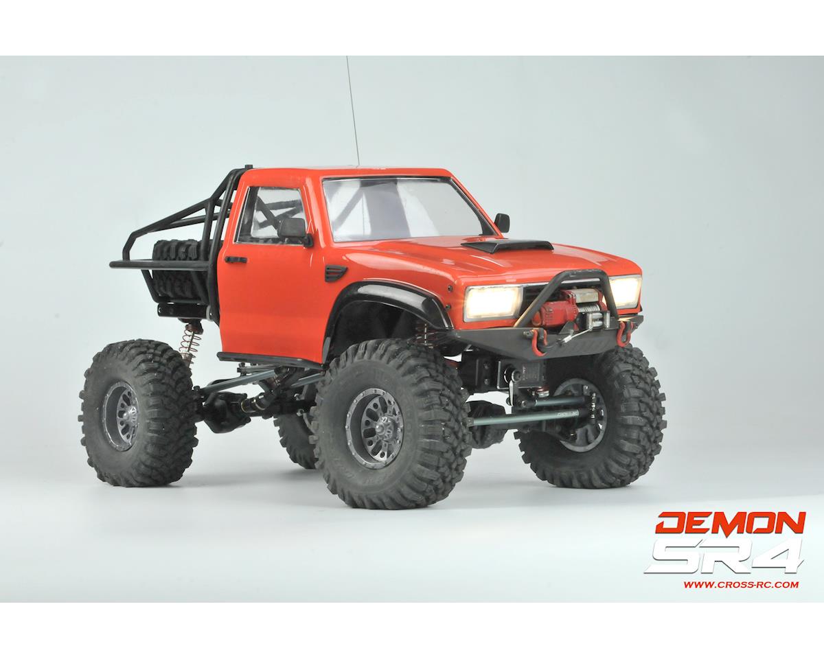 Cross RC Demon SR4B 1/10 4x4 Crawler Kit w/Lexan Body & Aluminum Wheels ...