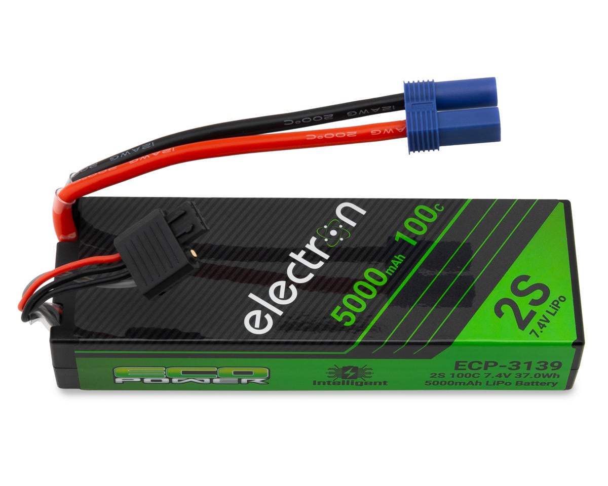 EcoPower "Electron" 2S 100C Intelligent LiPo Battery w/EC5 Connector ...