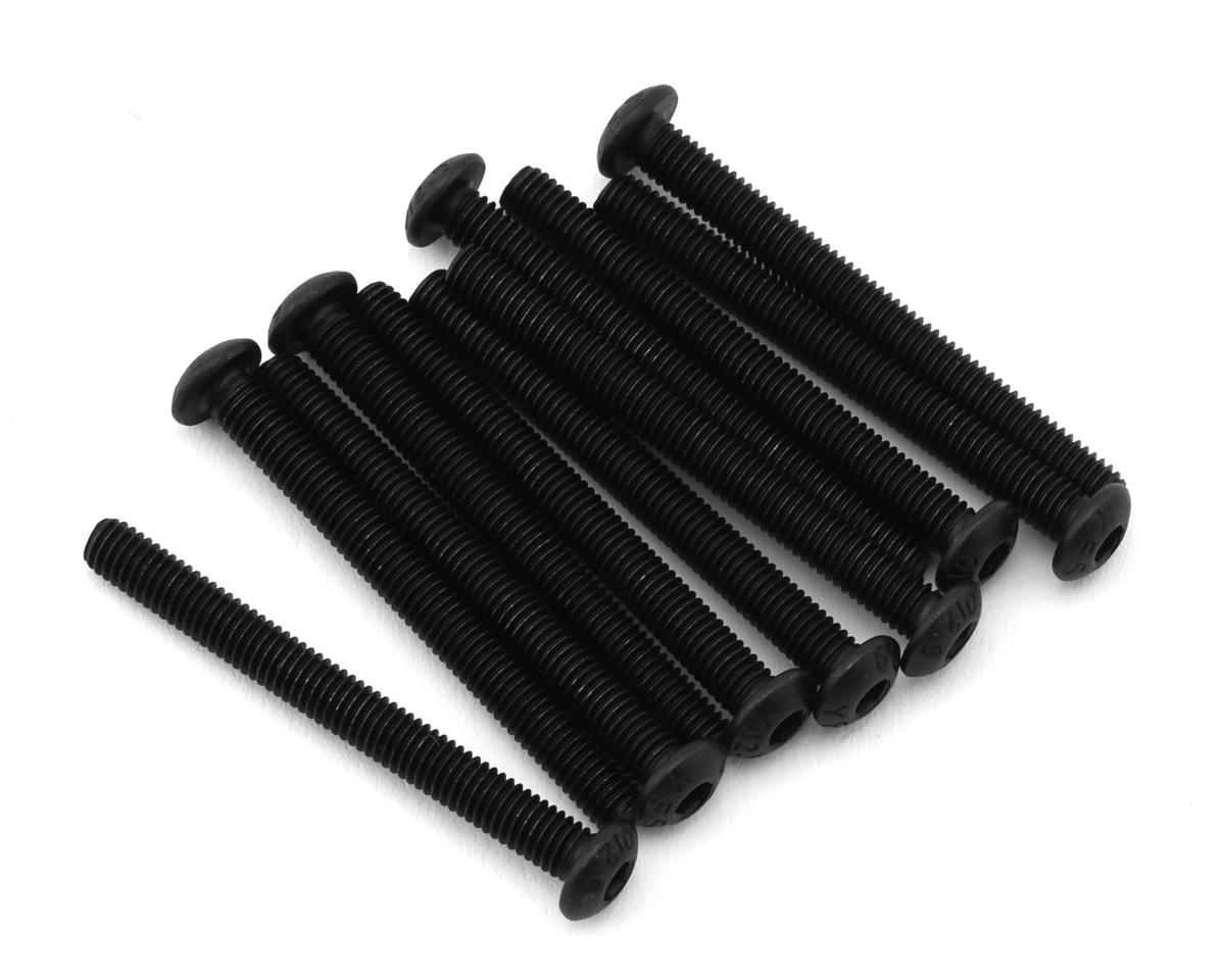 EcoPower 3mm "High Strength" Steel Button Head Screws (10) (3x30mm ...
