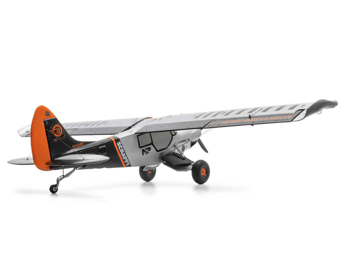E-flite Micro Scrappy RTF Basic Electric Airplane Ultimate Combo (800mm ...