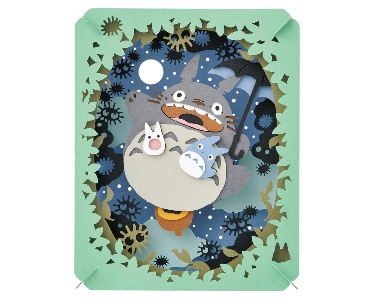 ENSKY PUZZLES Paper Theater® "My Neighbor Totoro" Illuminated by the ...