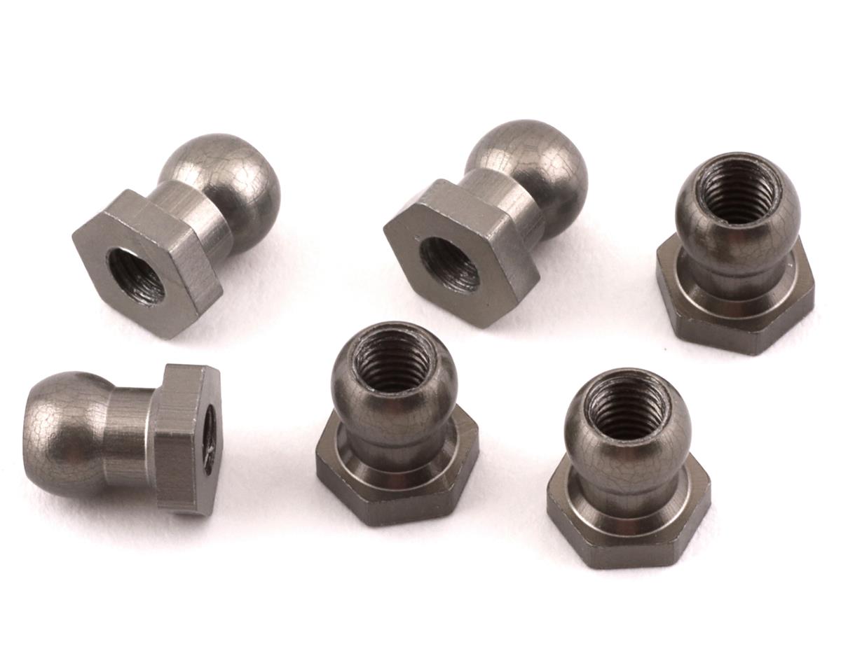Exotek F1 Ultra Aluminum Ball Nuts (6) [EXOR4061] - HobbyTown