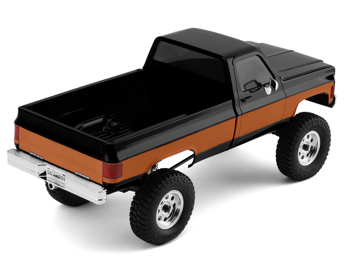 FMS FCX18 Chevy K10 1/18 RTR Micro Rock Crawler (Black) [FMM11851RTRBK ...