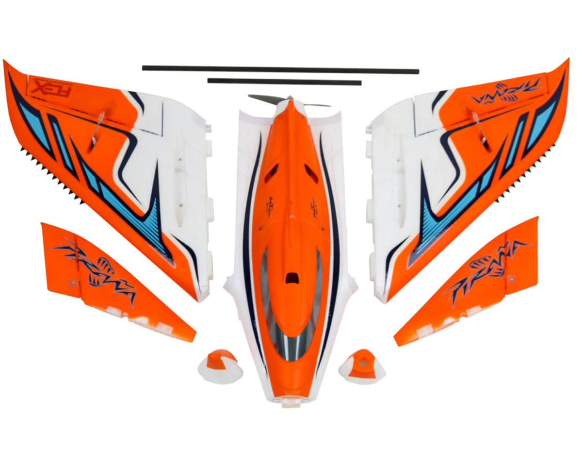 Flex Innovations Piraña Super Electric PNP Airplane (Red) (1033mm ...