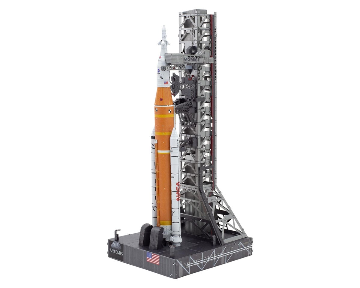 Fascinations Artemis Moon Rocket Color 3D Metal Model Kit [FSCPS2019 ...