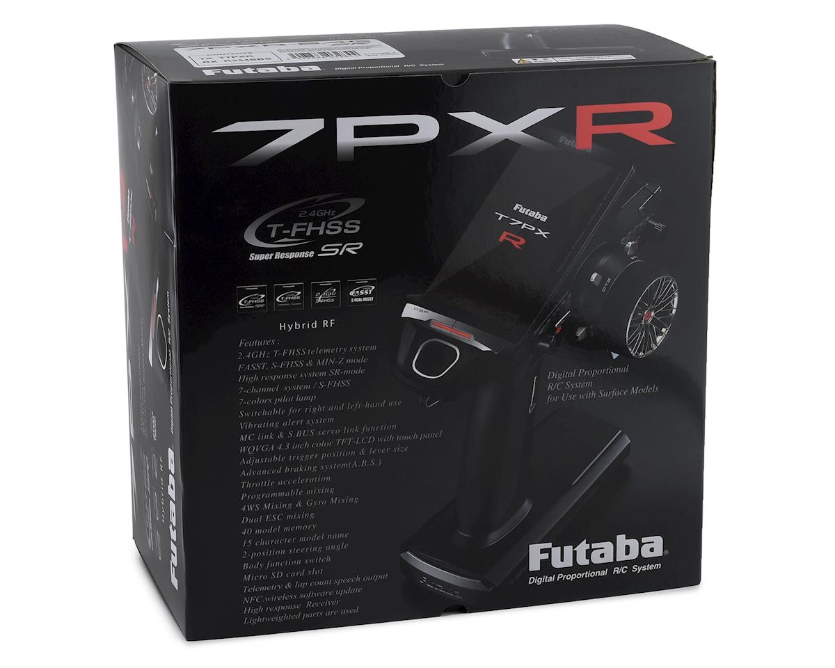 Futaba 7PXR 7-Channel 2.4GHz T-FHSS Telemetry Radio System w/R334SBS ...