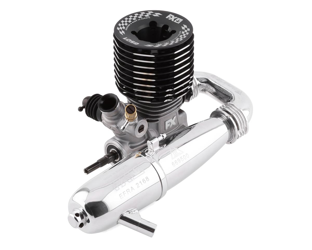FX Engines G501 DLC .21 5-Port GT Nitro Engine Combo w/2168 Pipe ...