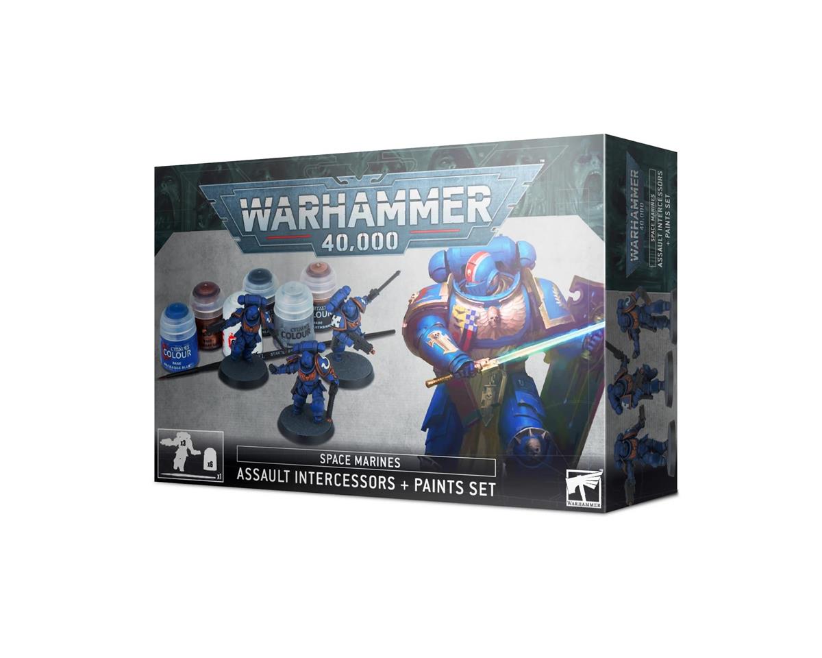 Games Workshop SPACE MARINE PAINT SET [GAW60-11] - HobbyTown