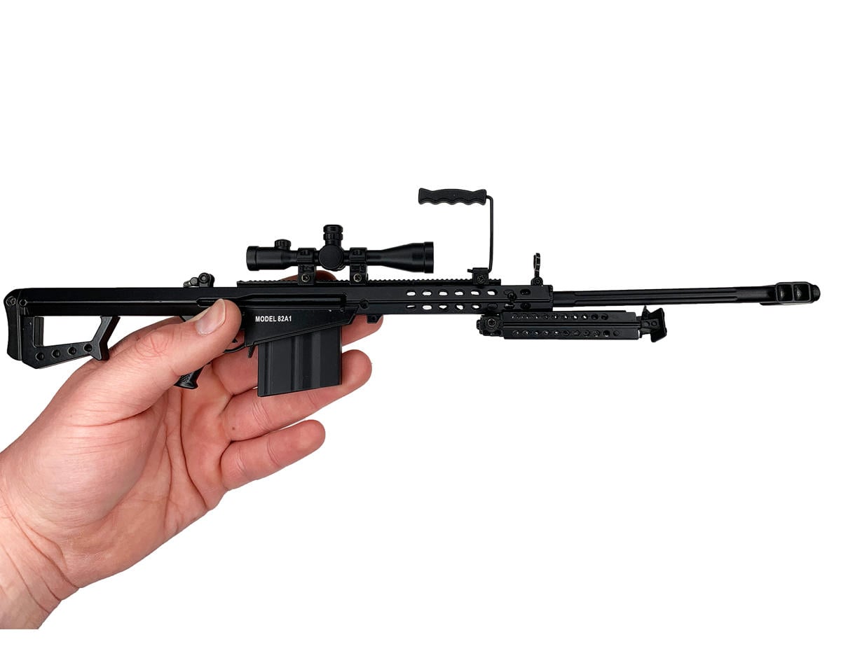 GoatGuns Miniature 1/4 Scale Die-Cast Barrett 82A1 .50 CAL Model Kit ...
