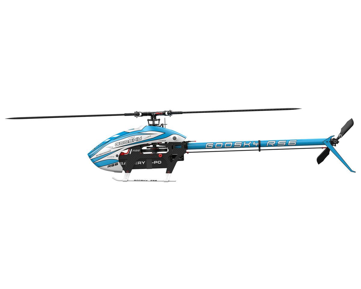 GooSky Legend RS6 600 Electric Helicopter Kit (Blue) [GSK-BAF060007 ...