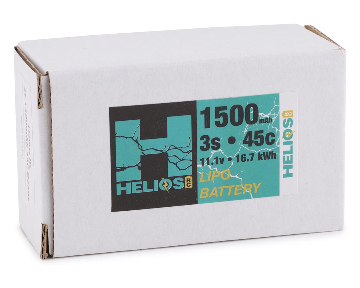 Helios RC 3S 45C LiPo Battery w/Deans Connector (11.1V/1500mAh) [HEL ...