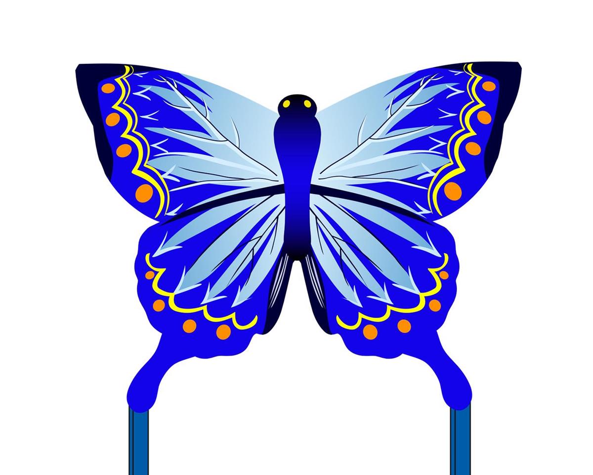 HQ Kites Eco Line Butterfly Kite (Indigo) [HQK102221] - HobbyTown