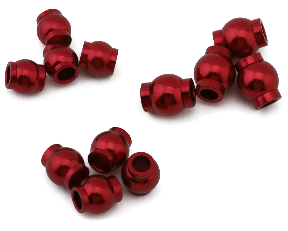 Hot Racing Arrma 1/18 Aluminum Pivot Ball Set (Red) (12) [HRAGRM160B02 ...