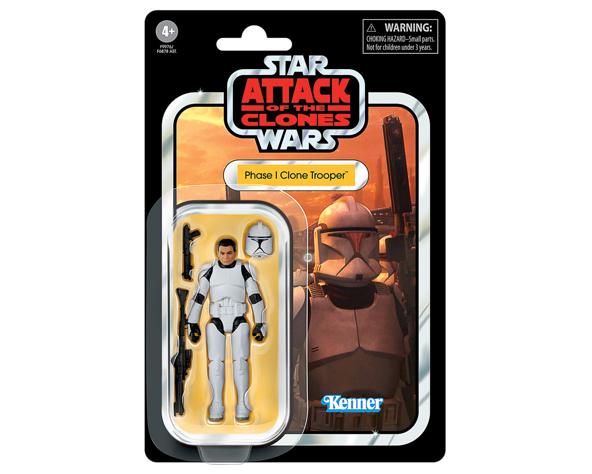 Hasbro Star Wars The Vintage Collection Phase I Clone Trooper (3.75 ...