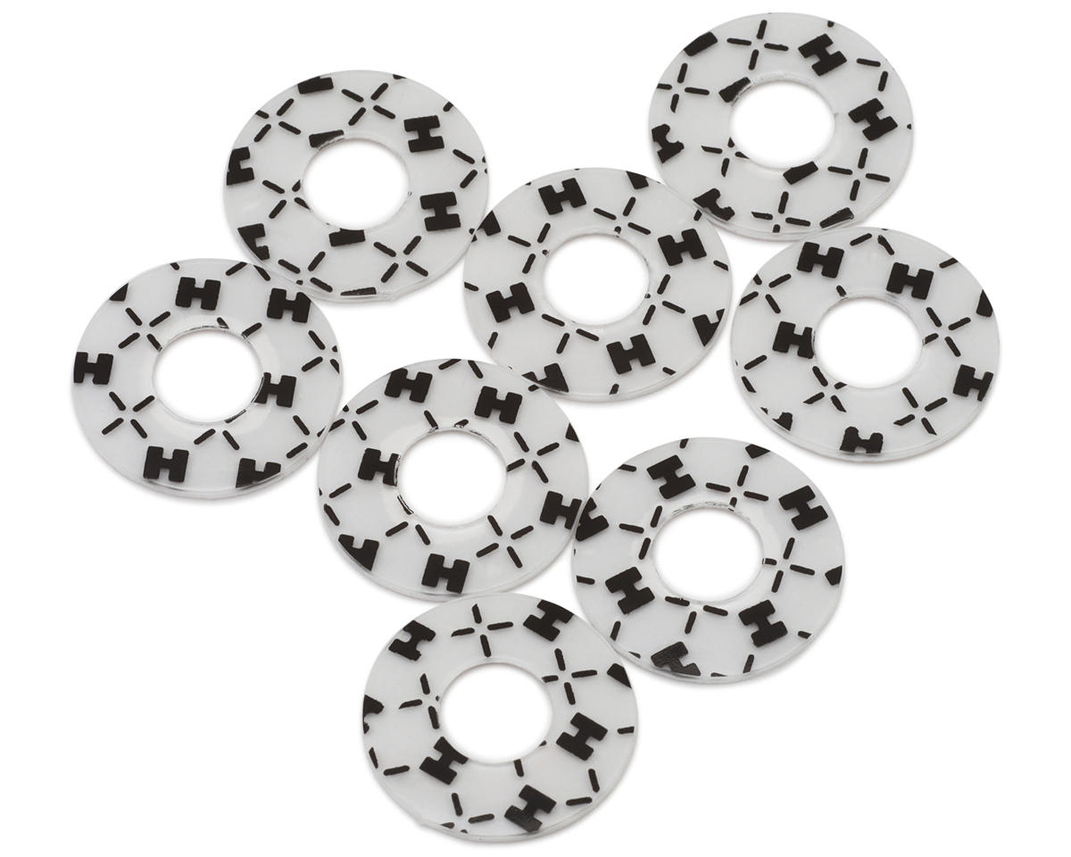 Hudy Vinyl Body Post Hole Protector Spacers (8) (7x16x0.5mm) [HUD209240 ...