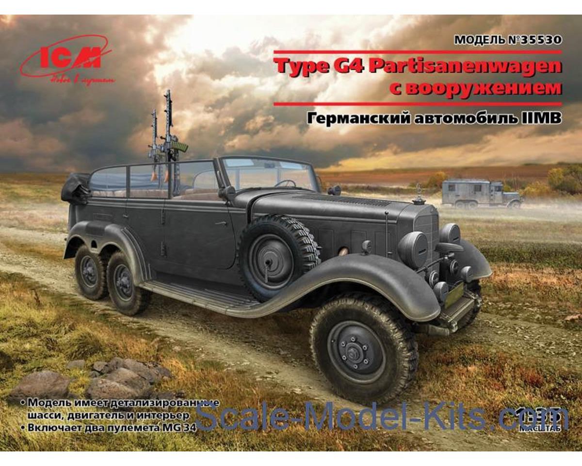 ICM 1/35 Wwii German G4 Staff Car W/Armament [ICM35530] - HobbyTown
