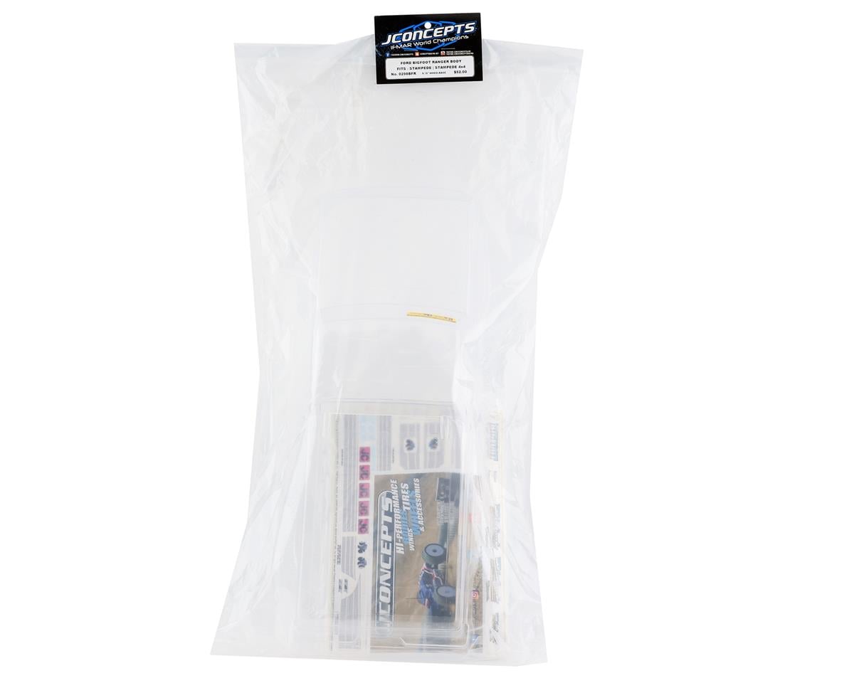 JConcepts 1985/1993 Ford BIGFOOT Ranger Monster Truck Body (Clear ...