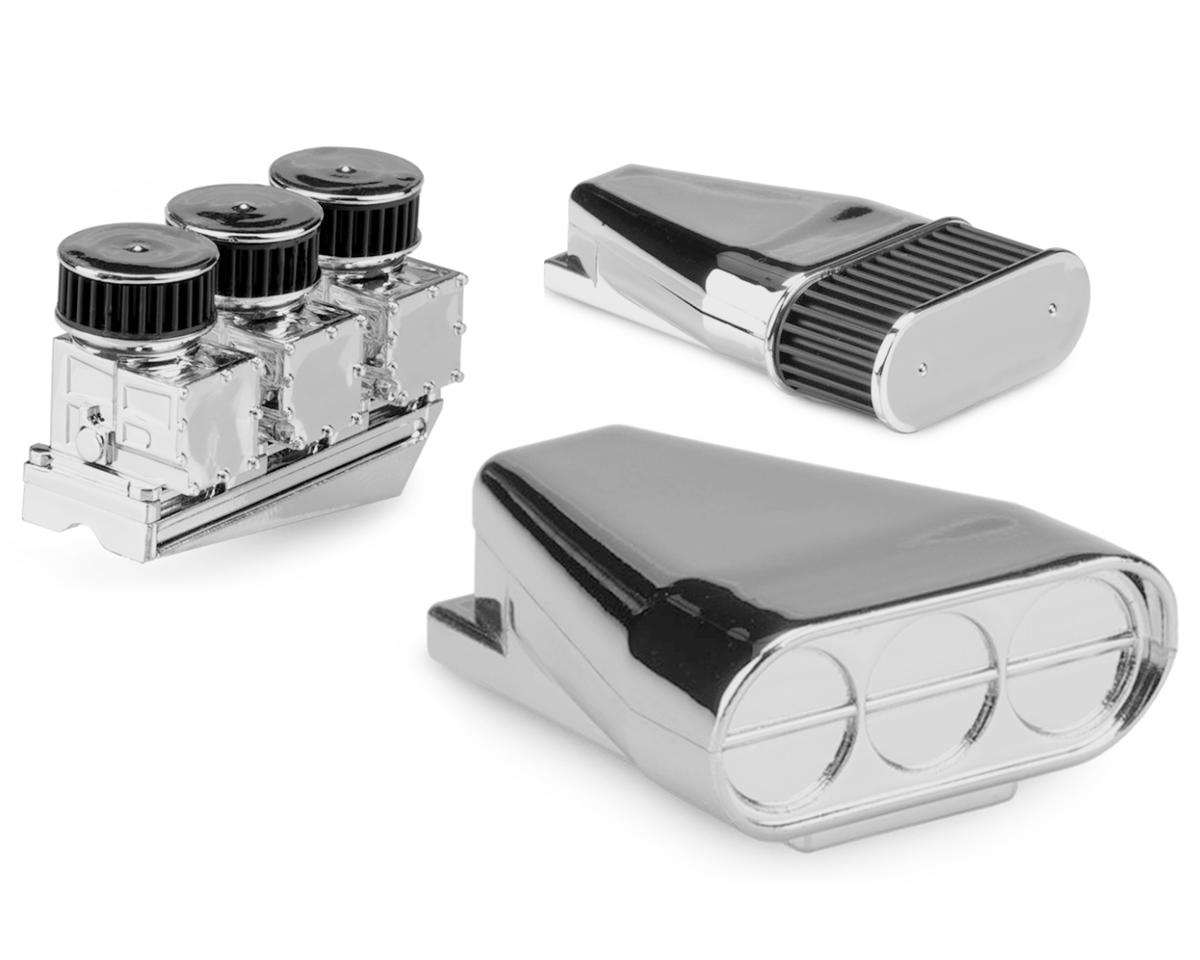 JConcepts Engine Accessory Set (Chrome) [JCO2537] - HobbyTown